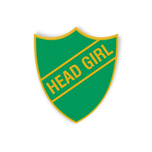 'Head Girl' Enamel Shield Badge – Merchandise Store